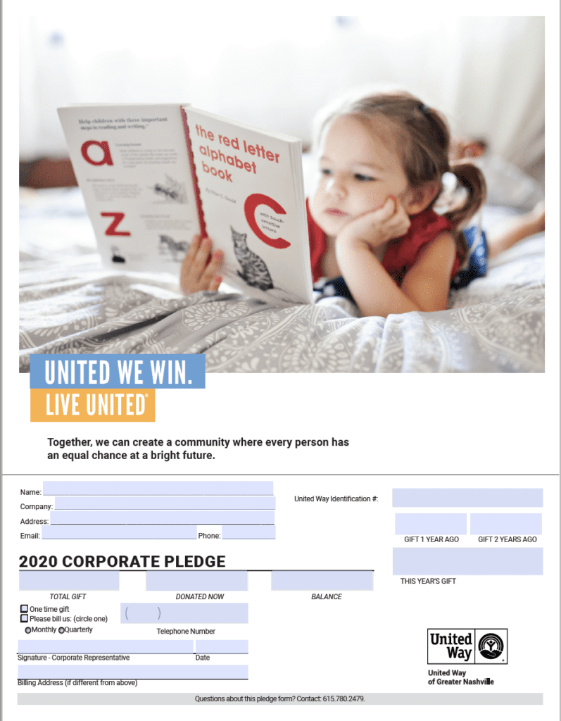 Campaign Toolkit - United Way of Greater Nashville